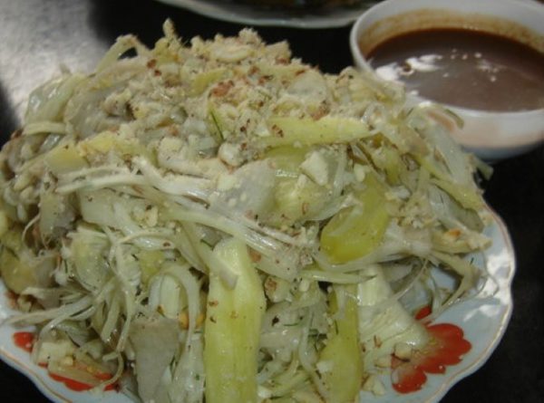 Đặc sản Nghệ An: Nhút Thanh Chương - Giò me Nghệ An